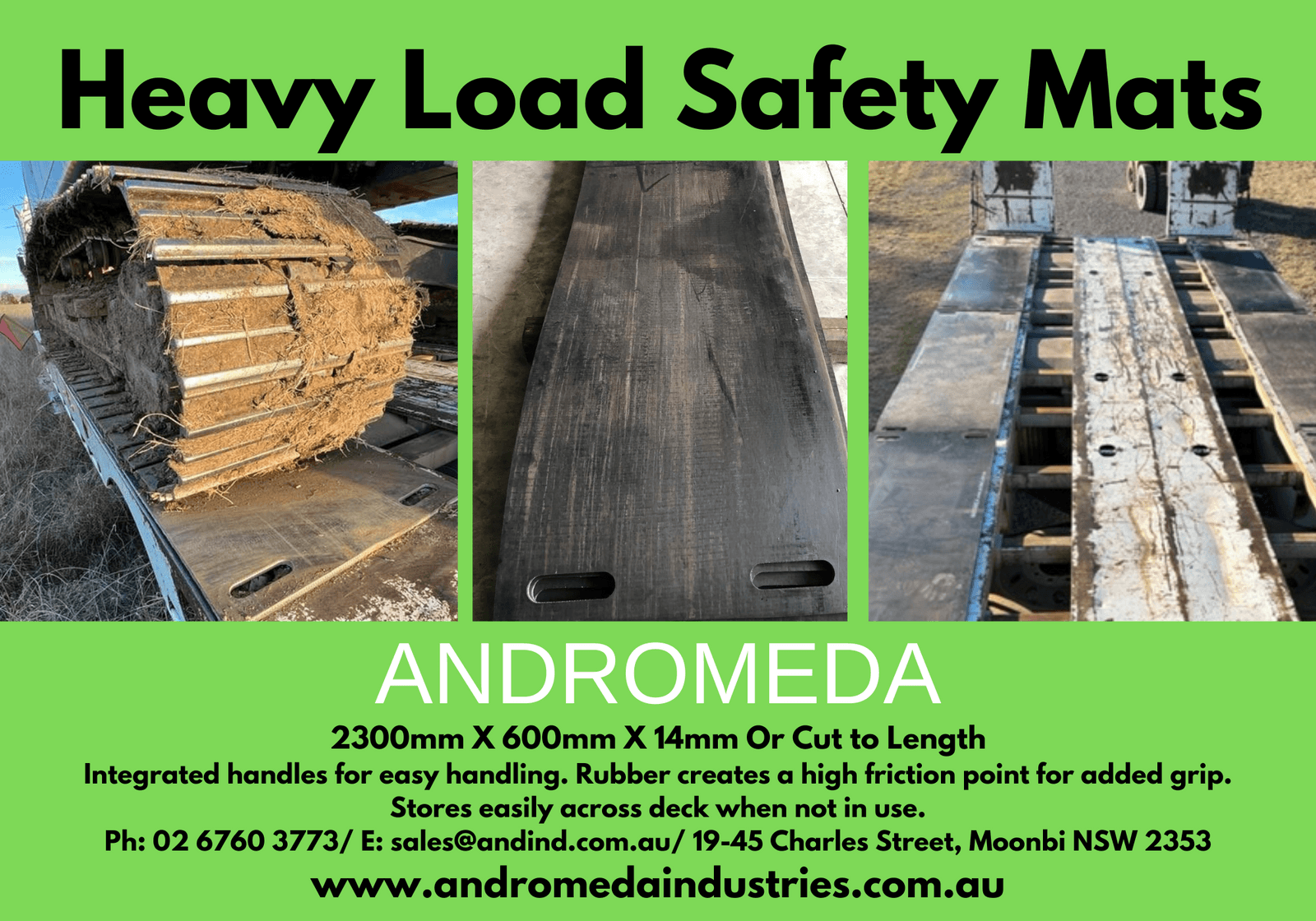 Rubber Blast Mats - Andromeda Industries Rubber Products